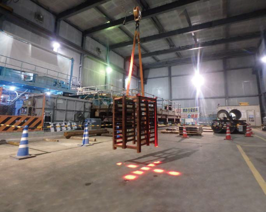 Hololight Dot Cross, LED Crane Safety Light, HLDT-CRS